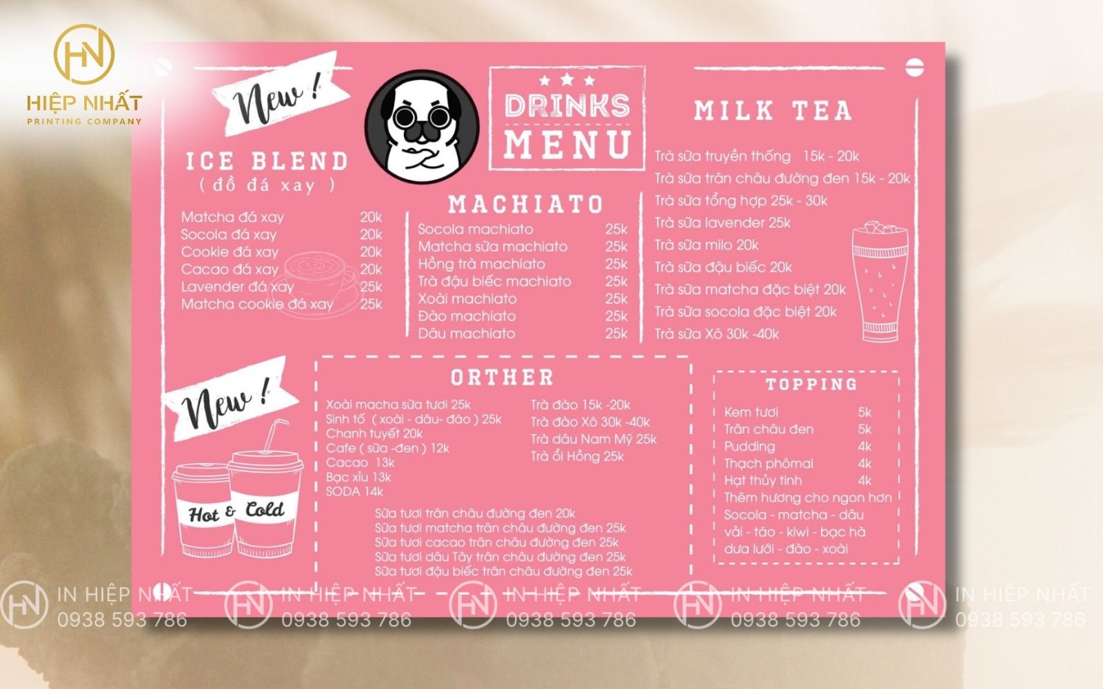 Top 30+ Mẫu Menu Quán Trà Sữa Đẹp, Thu Hút Khách Hàng
