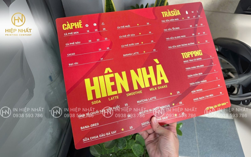 199+ mẫu menu đẹp cho các ngành hàng ấn tượng nhất 2025